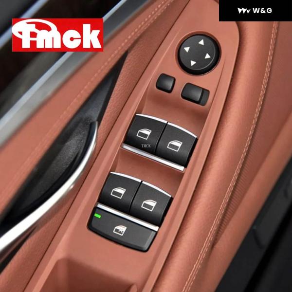 BMW 1 2 3 4 5 7シリーズ F20 F22 F30 F32 F36 F10 F01 X1 X2 X3 X4 E84 F48 F47 F25 F26 車窓ガラスリフト ボタン パッチ トリム カスタム パーツ アクセサリーHign...