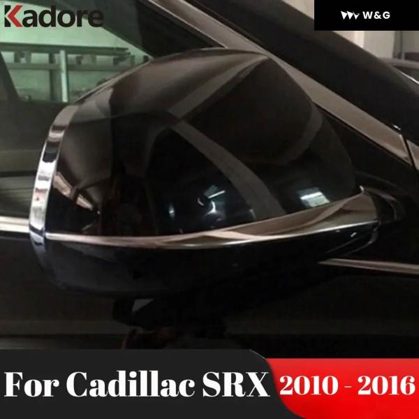 キャデラック SRX 2011-16 クローム カーサイドドアミラー リアビューカバー トリム モールディング ガーニッシュストリップ アクセサリー カスタム パーツ アクセサリーHign-concerned Chemical:NoneIt...