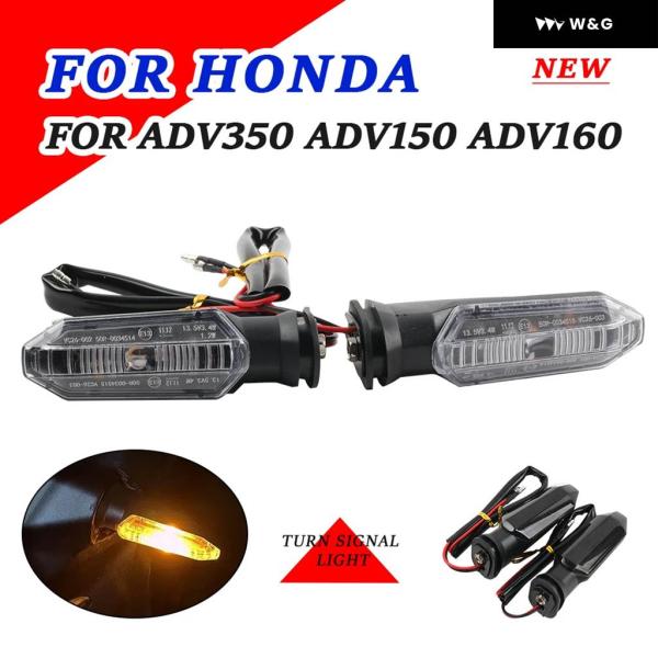 LEDフラッシャー ウィンカーライト ホンダ ADV 350 ADV350 ADV150 ADV160ADV 150 160 2022 オートバイ バイク インジケーター ライトランプフラッシャー カスタム パーツ アクセサリーItem T...