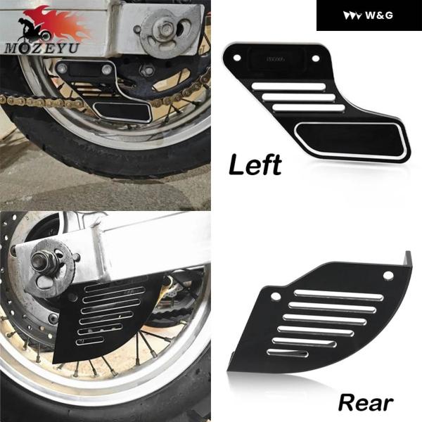 ホンダ NX650 NX 650 ドミネーター 1988 - 2000-03 オートバイ バイク アクセサリー 左右リア ブレーキディスク ガード プロテクター カスタム パーツ アクセサリーProtective parts:OtherHi...