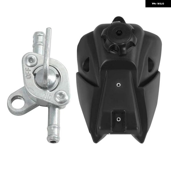 燃料 ガスタンク ペットコックキャップ付き スズキ RM65 DRZ110 2003-2005 KX-65 2000-2008 KLX110 2002-2008 オートバイ バイク カスタム パーツ アクセサリーHign-concerned...