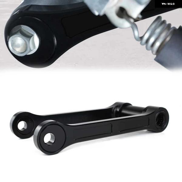 オートバイ バイク 調整式ローダウンリンク ホンダ GL1800 2001-2012-17 リアアームサスペンション クッション レバー ドロップ カスタム パーツ アクセサリーProtective parts:OtherHign-conc...