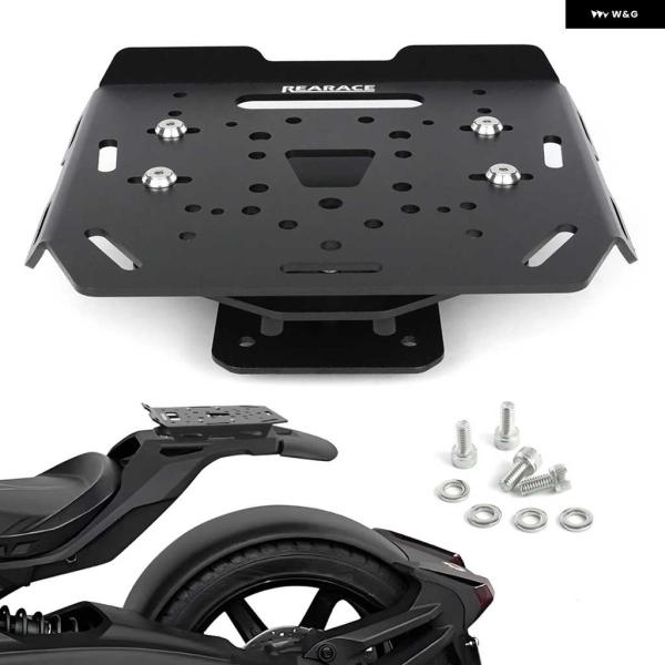 CAN-AM RYKER 900 /RALLY EDITION /ACE /SPORT ACE RYKER 600 オートバイ バイク リアラゲッジラック トップケース リア キャリア サポート ブラケット カスタム パーツ アクセサリーH...