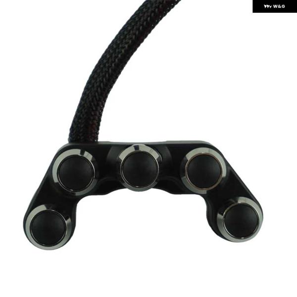 汎用 アルミ5 ボタン 7/8インチ22MM ハンドルバー オートバイ バイク スイッチホーンフォグ ヘッドライト ハザードブレーキオンオフキルスイッチ ボタン カスタム パーツ アクセサリーHign-concerned Chemical:...
