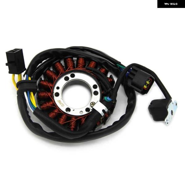オートバイ バイク ステーターコイル ジェネレーター コンプ カワサキ KLX400 KLX 400 KLX400R KLX400SR 2003-2004 OEM:21003-S007 モトパーツ交換 カスタム パーツ アクセサリーHign...