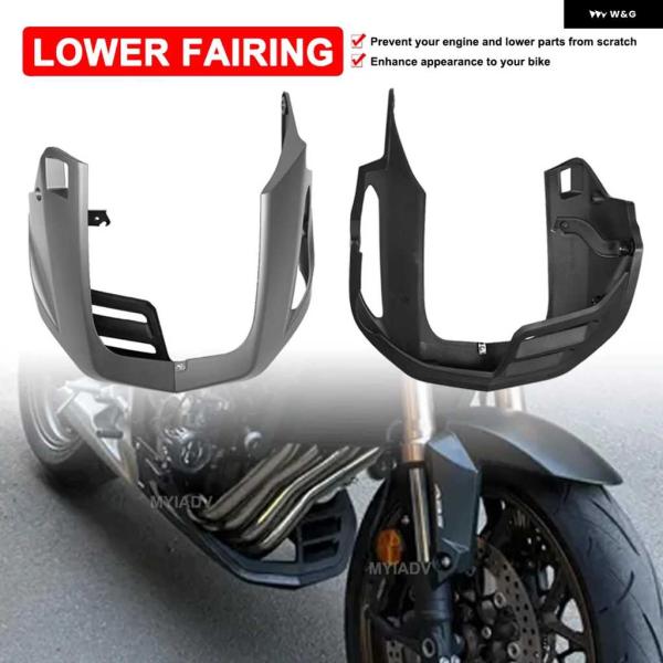 オートバイ バイク ベリーパン アンダー フェアリング シャーシ ホンダ CB650R 2019-2023 2024 エンジン ガード 排気シールド プロテクター カバー カスタム パーツ アクセサリーHign-concerned Chem...