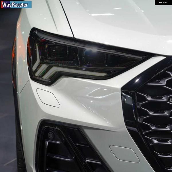 車用 ヘッドライト フィルム ヘッドランプ テールランプ クリア ブラック TPU ステッカー アウディ Q3 F3 RSQ3 SPORTBACK 2019年以降 アクセサリー カスタム パーツ アクセサリーCategory:sticker...