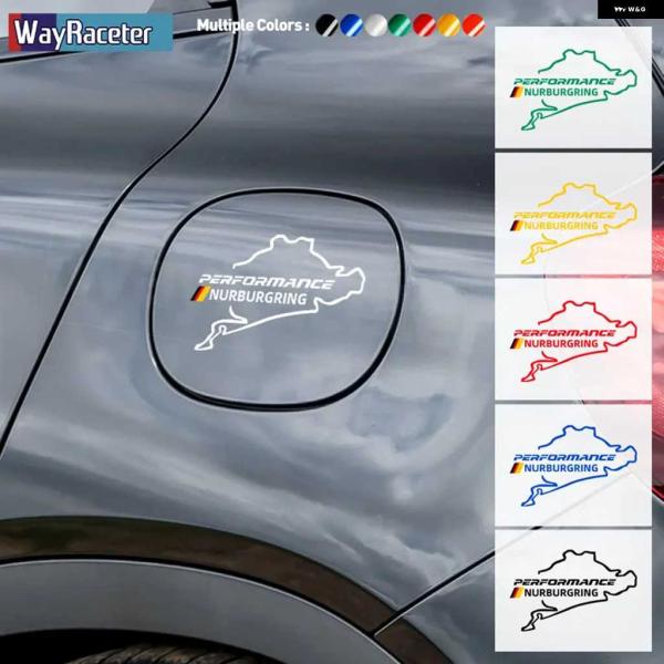 車用燃料 タンクキャップ デカール ウィンドウ ニュルブルクリンク ドイツ ステッカー メルセデス ベンツ A C E CLA GLA GLC GLE AMG W176 W204 W205 W177 W212 カスタム パーツ アクセサリー...