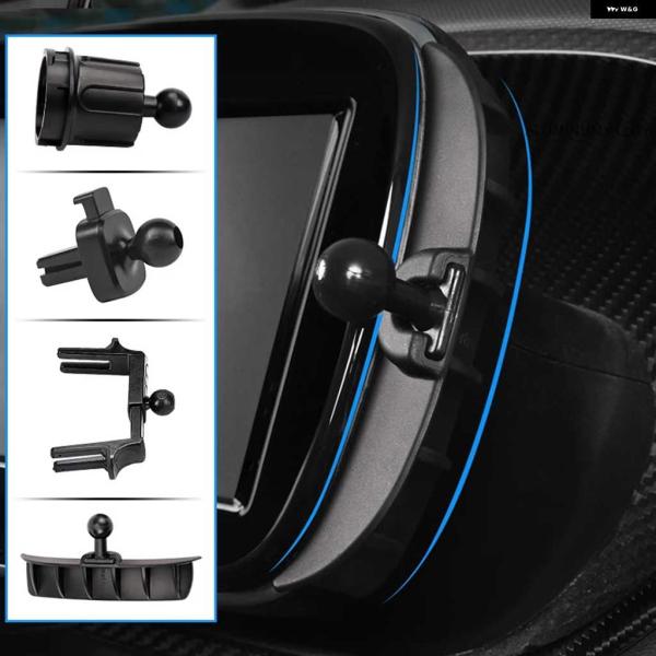 車用携帯電話ナビゲーション ブラケット コンバーター ホルダー 汎用 ベーススマート450 451 453 FORTWO FORFOUR インテリア アクセサリー カスタム パーツ アクセサリーMaterial:plasticBrand N...