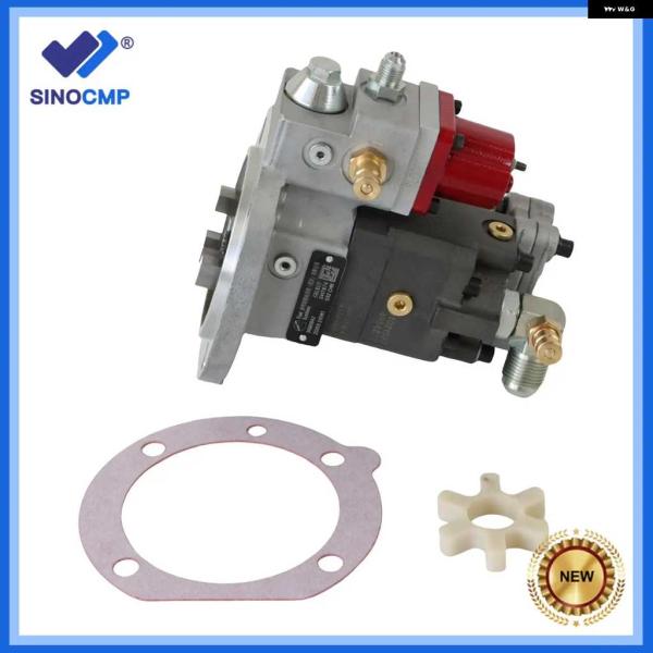 3090942 燃料 ポンプ 取り付けガスケットとギアカップラー付き CUMMINS エンジン N14 M11 QSM11 ISM11燃料 ポンプ ベース フィルター 付き カスタム パーツ アクセサリーHign-concerned Che...