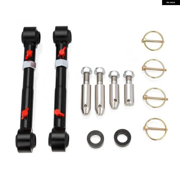 クイックディスコネクトスタビライザーエンドリンク 2007-2018 ジープ ラングラー JK JKS 2/4ドア 2.5-6インチ リフトキット カスタム パーツ アクセサリーHign-concerned Chemical:NoneOth...
