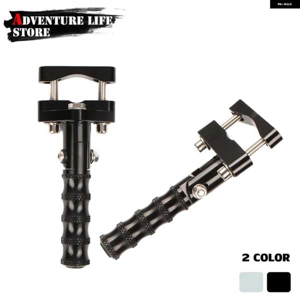 バイク 用バー LAZYSTEP 折りたたみ 式 フットレスト 収納 フットペダル BMW R1250GS ADV アドベンチャー R1200GS R1200GS 1250GS LC カスタム パーツ アクセサリーModel Name:Fo...