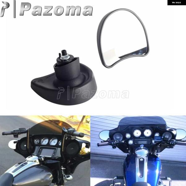 ハーレー ツーリング バットウィング フェアリング インナー マウント リアビューサイドミラー 2014-2020 エレクトラグライド ウルトラリミテッド トライストリートグライド カスタム パーツ アクセサリーHign-concerned...