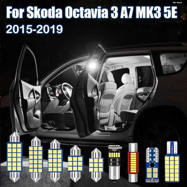 シュコダ オクタビア 3 A7 MK3 5E 2015-19 5個 12V 車用LED 電球 室内読書灯 トランク ライトアクセサリー カスタム パーツ アクセサリーHign-concerned Chemical:NoneCategory:...