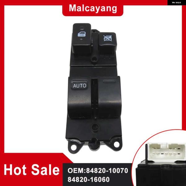 ウィンドウリフタースイッチ 運転席側 84820-10070 トヨタ スターレット 1989-1998 カムリ 4ランナー トラック ハイラックス ランドクルーザー 1990-2006 カスタム パーツ アクセサリーHign-concern...