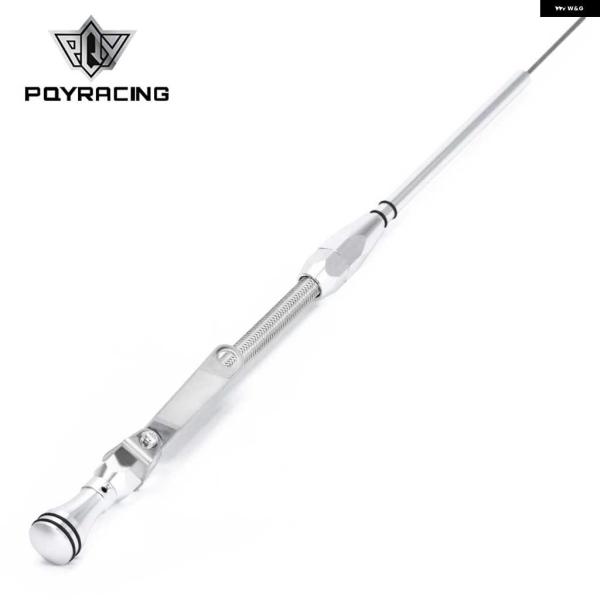 エンジン オイルディップスティック チューブ 80年代以降 シボレー SBC 267/305/350/400 4.4/5.7/6.6L フレキシブル 助手席側 PQY-GJ006 カスタム パーツ アクセサリーHign-concerned ...