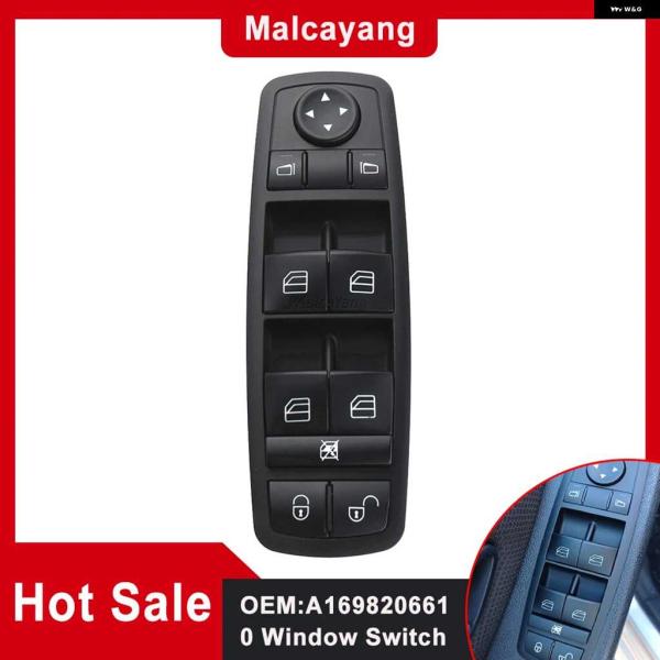 ウィンドウリフタースイッチ 運転席側 A1698206610 メルセデス ベンツ A B GL M R クラス W245 W169 A150 B200 X164 2004-2012 カスタム パーツ アクセサリーHign-concerned...