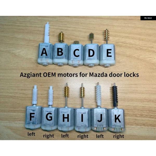 マツダ 2 3 5 6 8 B3000 CX-3 CX-5 CX-7 CX-9 MPV MX-5/MX5 3 PROTEGE5 RX-8スピード 3 トリビュートカードアパワーロック アクチュエーター モーター カスタム パーツ アクセサリ...