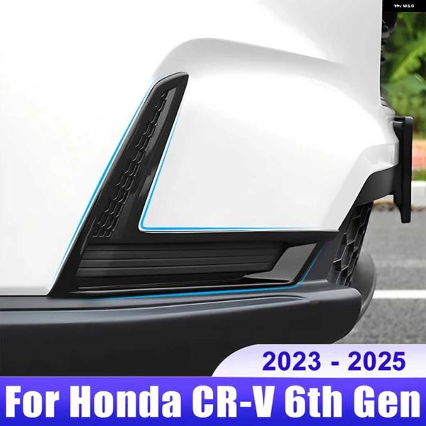 ホンダ CRV 6代目 2023 2024 2025 / CR-V ハイブリッド車 フロント フォグランプ トリム カバー 外装 アクセサリー カスタム パーツ アクセサリーHign-concerned Chemical:NoneItem ...
