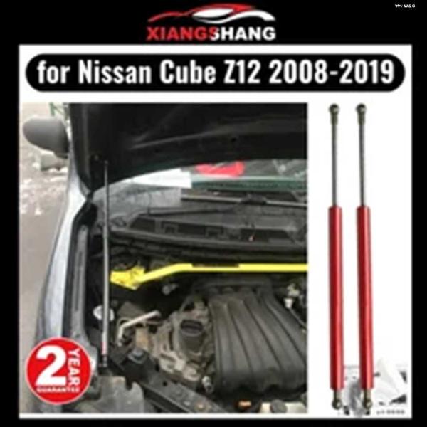ボンネット ダンパー 日産 キューブ Z12 2008-2019 ガスストラットリフト サポート フロント ボンネット カスタム パーツ アクセサリーOther Part Number:Lift Support Damper Absorbe...