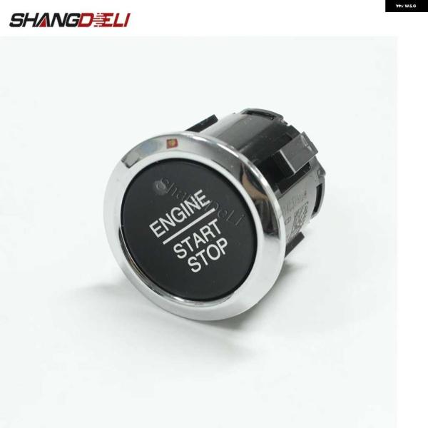 車 エンジン スタート プッシュ ボタン スイッチ イグニッション スタータースタート ボタン スイッチ エンジン スタート フォード モンデオ2013-2020 カスタム パーツ アクセサリーCar Engine Start Push B...