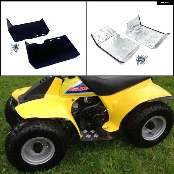 オートバイ バイク アクセサリー フットボード ブレース アンクル パッド サイドバー ベースボード スズキ LT50 LT 50 1985-2003 カスタム パーツ アクセサリーMotorcycle Accessories Foot B...