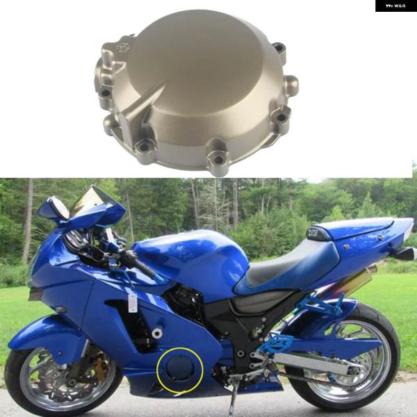 左側 クランクケース エンジン ステーター スライダー カバー カワサキ ZX12R 2002-06 カスタム パーツ アクセサリーHign-concerned Chemical:NoneMotobike Make:KawasakiBran...