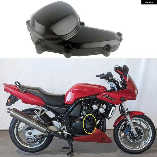 左側アルミ エンジン ステーターカバー クランクケース ヤマハ FZ400 1997-1998 4YR FZS 600 1998-2003 カスタム パーツ アクセサリーHign-concerned Chemical:NoneMotobik...
