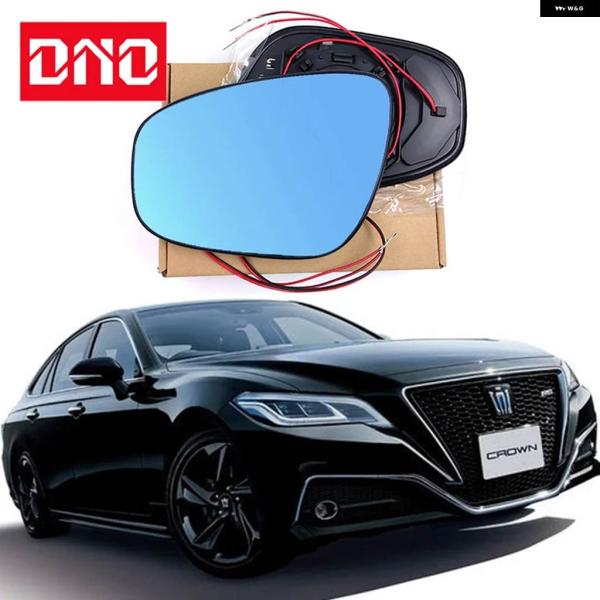 バックミラー ライト トヨタ クラウン200 210ウィンカー+ヒーター+アンチグレアリバースハザード ミラー レンズ カスタム パーツ アクセサリーHign-concerned Chemical:NoneCertification:CCC...