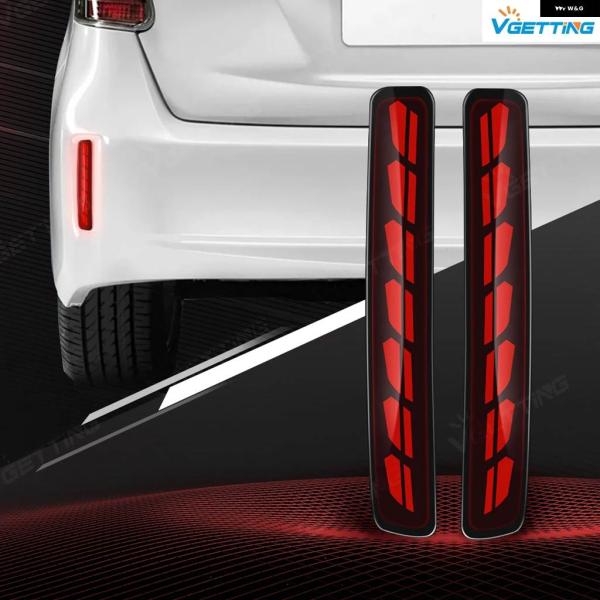 3機能 トヨタ プリウス 2012-17 LED リア バンパー ライト リフレクター シーケンシャルウィンカーブレーキランプ 12V カスタム パーツ アクセサリーHign-concerned Chemical:NoneSpecial F...