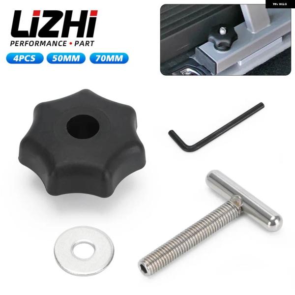 4個 50MM/70MM ロックレール マルチフレックスボード ネジ ボルトセット 取り付けアクセサリ 固定Tボルト ネジ VW T5/T6 マルチバン カスタム パーツ アクセサリーHign-concerned Chemical:None...