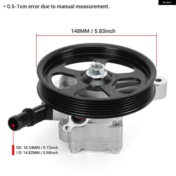 21-5494 パワーステアリング ポンプ プーリー ホンダ アコード クロスツアー V6 3.5L 10-11 カスタム パーツ アクセサリーHign-concerned Chemical:NoneBrand Name:PQYOrigin...