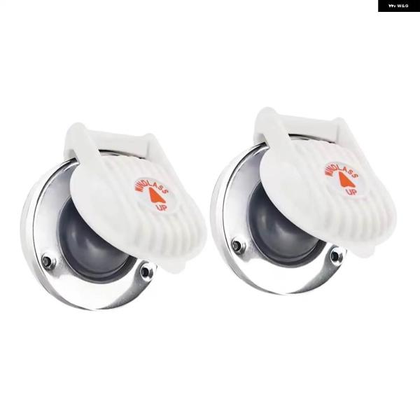 2個マリンアンカーウィンドラスフットスイッチ12V / 24Vリペア部品アップ/ダウン カスタム パーツ アクセサリーHign-concerned Chemical:NoneSize:8.65cmx7.5cmBrand Name:SONON...