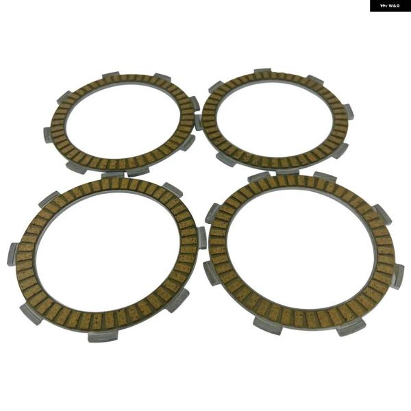 4個 オートバイ ファイバー系 ストリートクラッチディスクプレート カワサキ AR80 82 KD80 1979-88 KDX80 80-81 KE100 76-01 KM100 76-81 カスタム パーツ アクセサリーHign-conc...