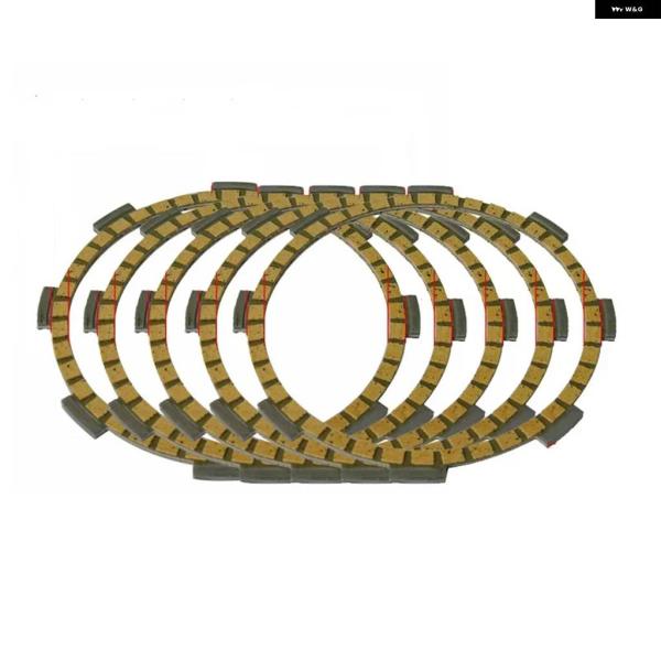 5個 オートバイ ファイバー系 ストリート クラッチディスク プレート カワサキ KLX110 2002-2022 KLX110L 10-21 KLX110R L 21-22 KLX 110 カスタム パーツ アクセサリーHign-conc...