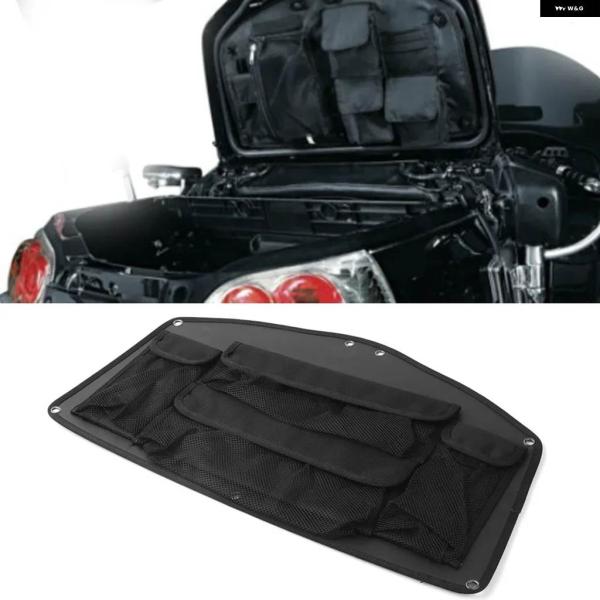GL1800 オートバイ リア トランク リッド オーガナイザー ブラックバッグポーチ ホンダ ゴールドウイング 2001-2011-17 カスタム パーツ アクセサリーProtective parts:OtherHign-concerne...