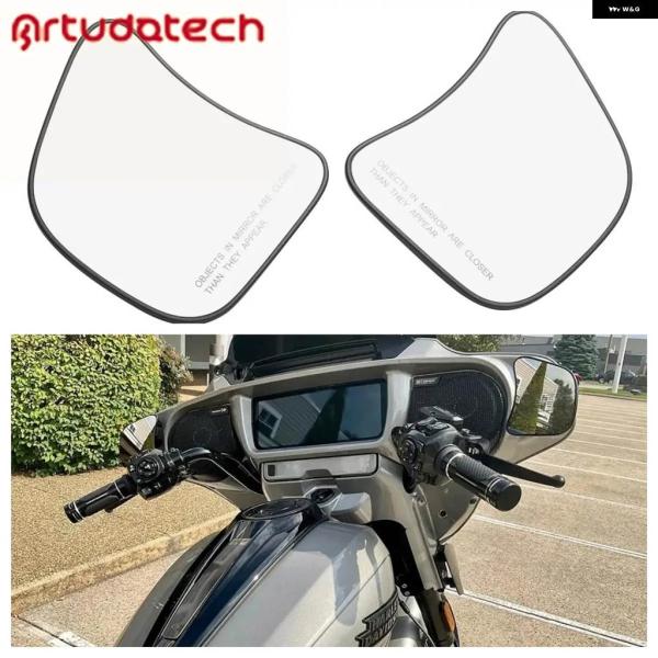 9MM フェアリング マウント リアビューミラー ストリートグライド FLHXSE FLHX 2023 2024 カスタム パーツ アクセサリーHign-concerned Chemical:NoneItem Width:12cmItem ...