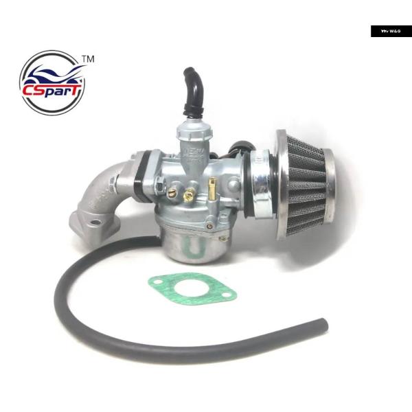 PZ19 19MM ハンドチョーク キャブレター 吸気管 エア フィルター 燃料 フィルター 50CC 70CC 90CC 110CC 125CC クワッド ATV TAOTAO SUNL NEWOKE カスタム パーツ アクセサリーSpe...