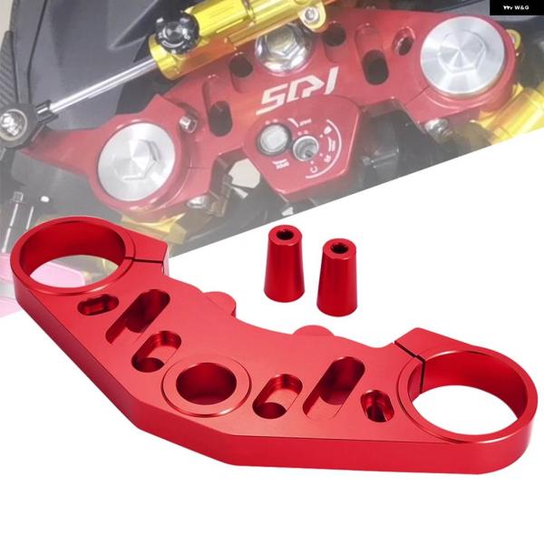 オートバイ アッパートップトリプルクランプ ヤマハ 5 V4 V3 ABS YZF-R15 V 4.0 V3.0 2017-2022トップブリッジトリプルクランプアクセサリー カスタム パーツ アクセサリーProtective parts:...