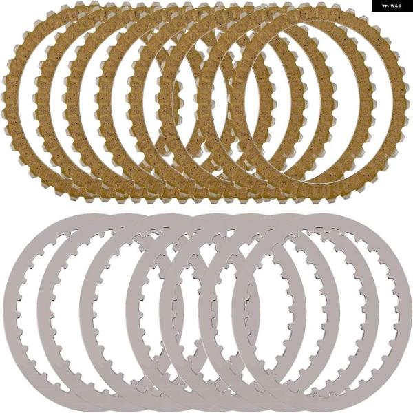 クラッチ フリクションプレート フリクションプレート 37911-90 ハーレー XL883 2004-2008 スポーツスター 1200 XL1200C 2002-2015 15個 カスタム パーツ アクセサリーHigh-concerne...