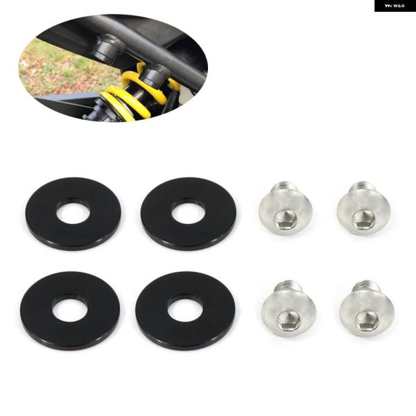 ホンダ CB300R/ABS CB650R CBR650R CB1000R CB125R ドゥカティ MULTISTRADA V4 リアパッセンジャーペグホールカバー フットペグ ブロックオフプレート用 カスタム パーツ アクセサリーPro...