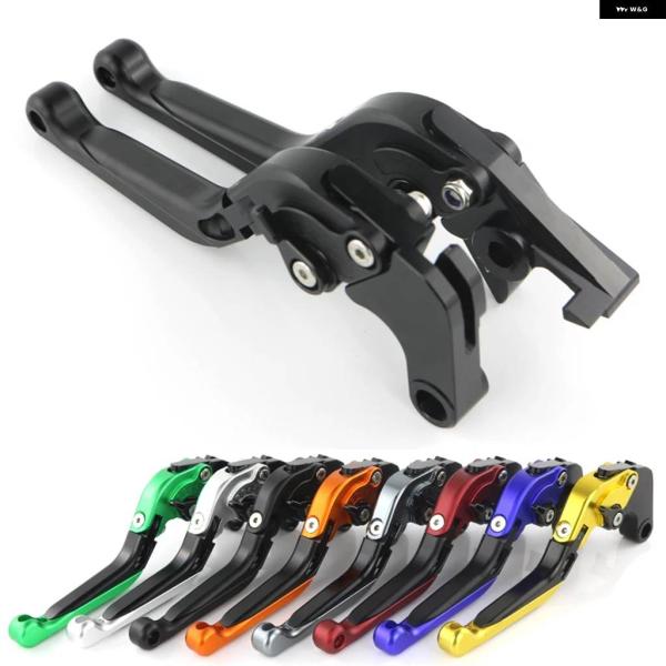 スズキ トライアンフ スピード トリプル 1050 S R ストリートトリプル 765 R/RS スラクストン 1200 R用 オートバイ CNC 折りたたみ 式クラッチブレーキ レバー カスタム パーツ アクセサリーHigh-concer...