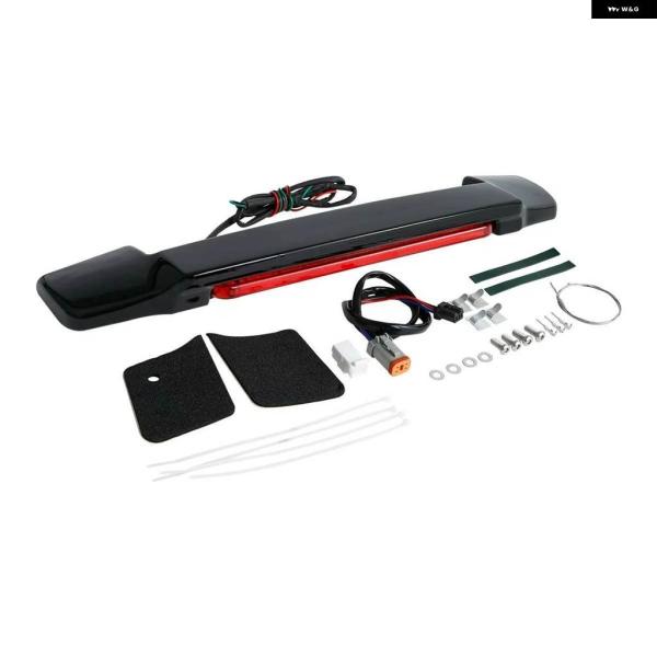 ハーレー ツーリング キング レイザー チョップド リア トランク ロード ストリート グライド 1997-2013用 LED トランク ライト スポイラー カスタム パーツ アクセサリーProtective parts:Frame Pro...