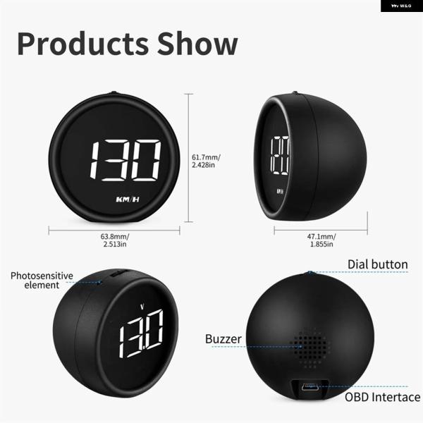 車速 ディスプレイ ヘッドアップ ディスプレイ ナビゲーション GPS ヘッドアップ ディスプレイ スーパーディール L 車両 カスタム パーツ アクセサリーHigh-concerned chemical:NoneDin:Double Di...