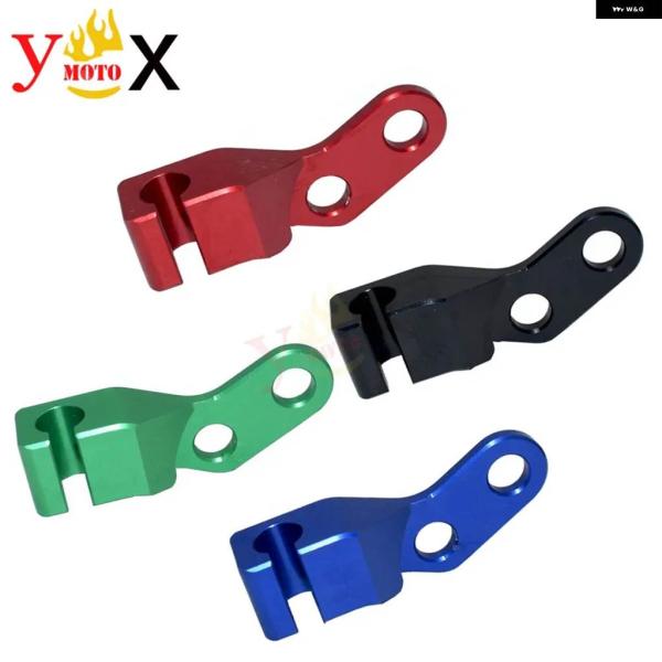 KLX 250 300R オートバイ CNC エンジン クラッチ ケーブル ガイド ホルダー ブラケット サポート カワサキ KLX250 D-TRACKER 98-16 KLX300R 98-20 カスタム パーツ アクセサリーHigh-...