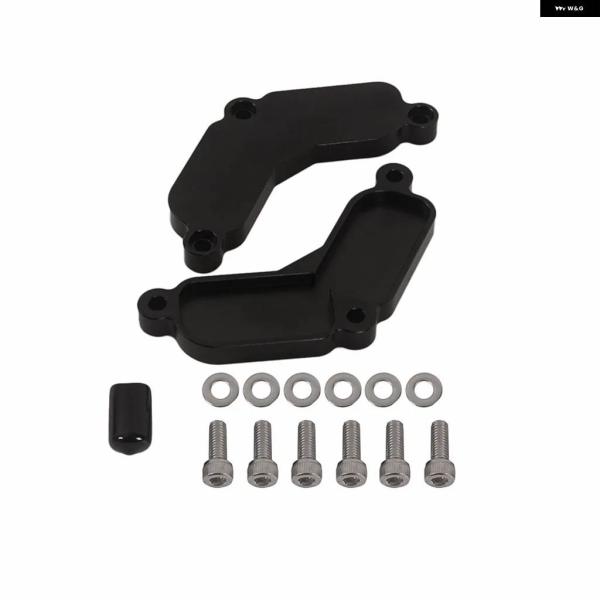 アプリリア RSV4 RSV1000 2009 2010 オートバイ 吸気排気リード バルブ プレートペアAISブロックオフキット カバー RSV4 TUONO V4 1100用 カスタム パーツ アクセサリーHigh-concerned ...