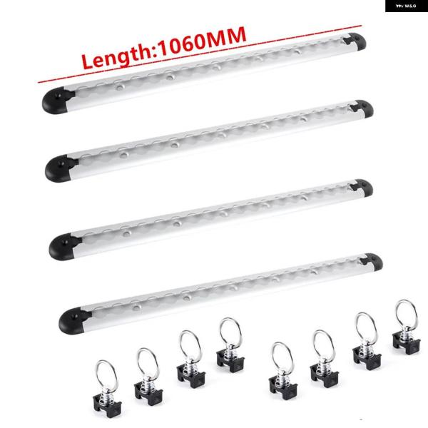 汎用 アンカー トラック タイダウンレールラウンド1Mアンカーポイント付きアルミトラッキング バイク オートバイ トレーラー バイク 移動 カスタム パーツ アクセサリーHigh-concerned chemical:NoneItem He...