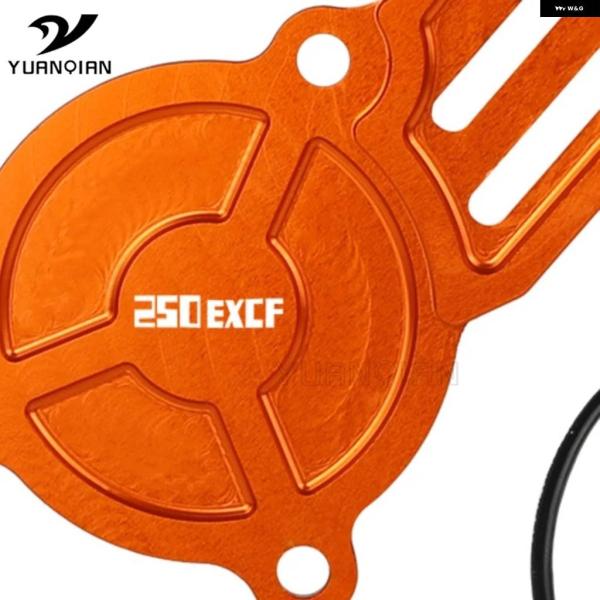 EXCF EXC-F SIX DAYS 2016 2017 2018 219 2020 2021 バイク SUV ビレット 左オイル ポンプ カバー ガード 450 500 SXF SX-F XCF XC-F カスタム パーツ アクセサリー...