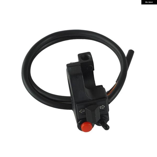 アルミ 7/8インチ 22MM 左 オートバイ ハンドルバー マウント プッシュ ボタン ホーン ヘッドライト ウィンカー ウィンカースイッチ ATV ダート ホンダ カスタム パーツ アクセサリーHigh-concerned chemic...