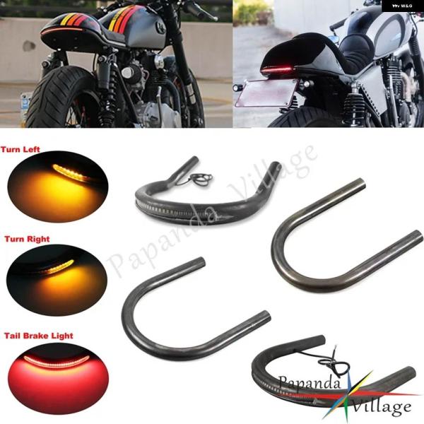 カフェレーサー スクランブラー チョッパー 7/8インチ 22MM カスタムリア フレーム フープループ スズキ GT ST GS GSX X6 XS BMW R90 R80 R100 カスタム パーツ アクセサリーProtective p...